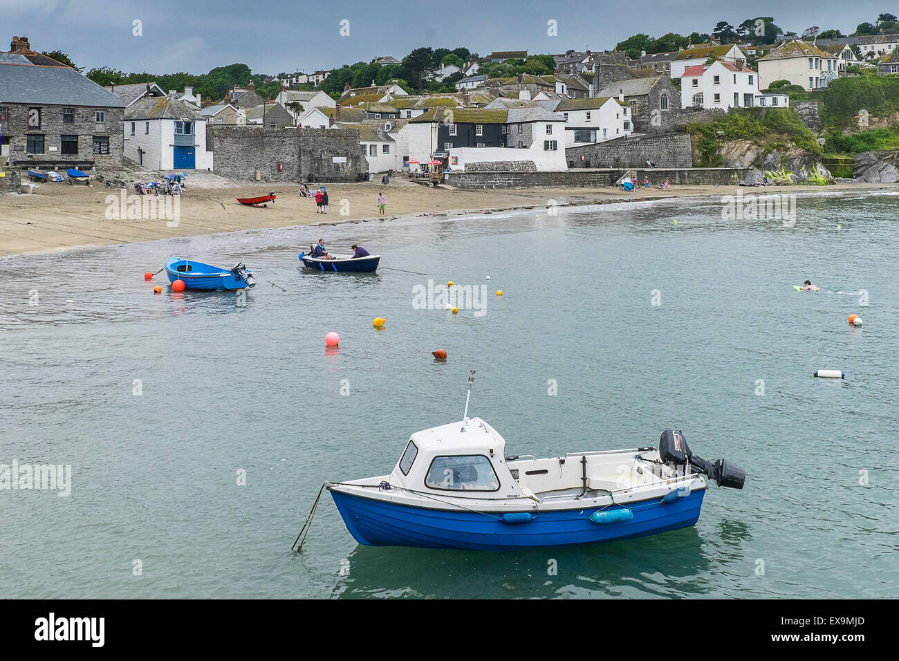 Gorran Haven in Cornwall Stock Photo - Alamy