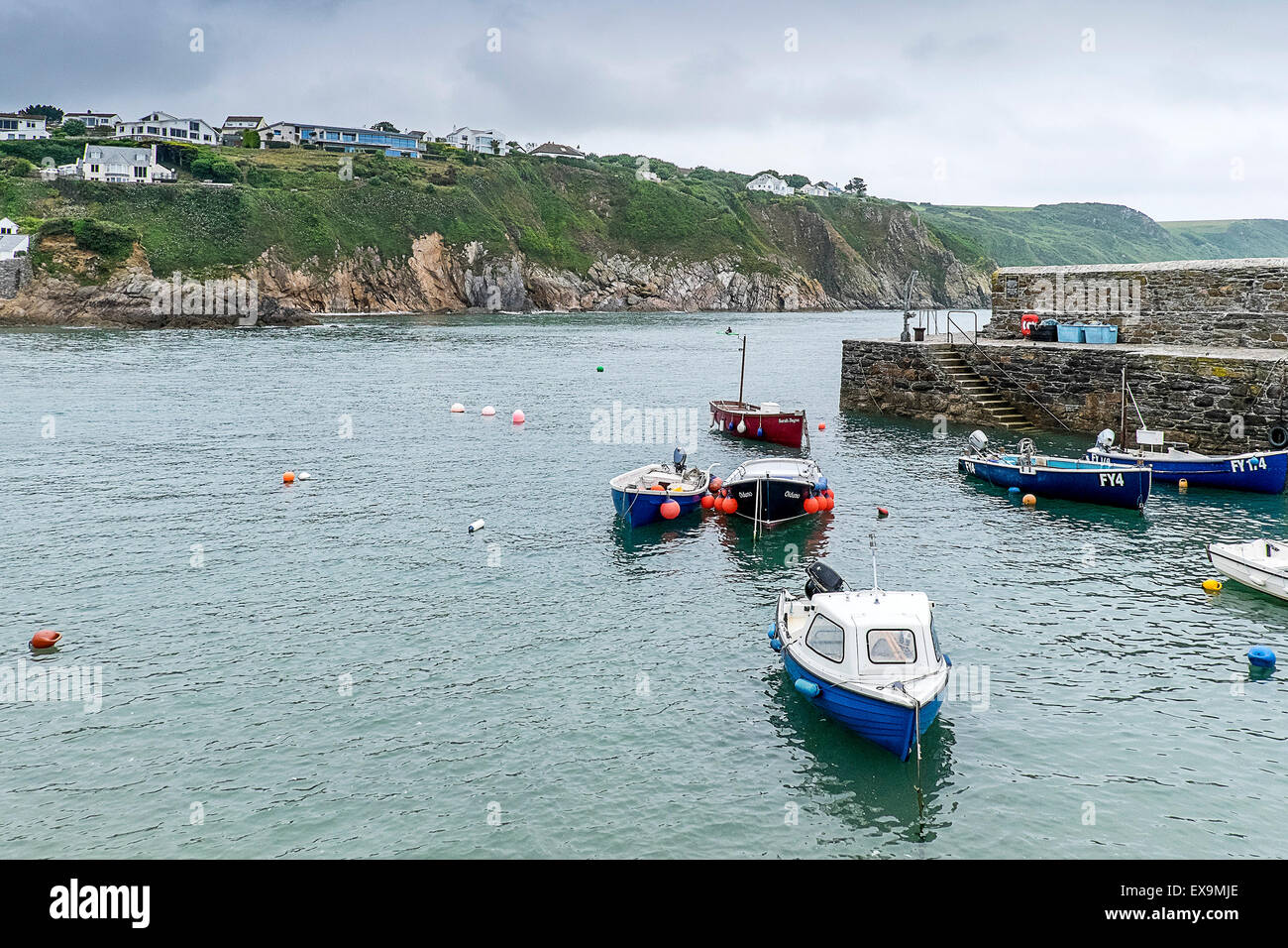 Gorran Haven in Cornwall Stock Photo - Alamy