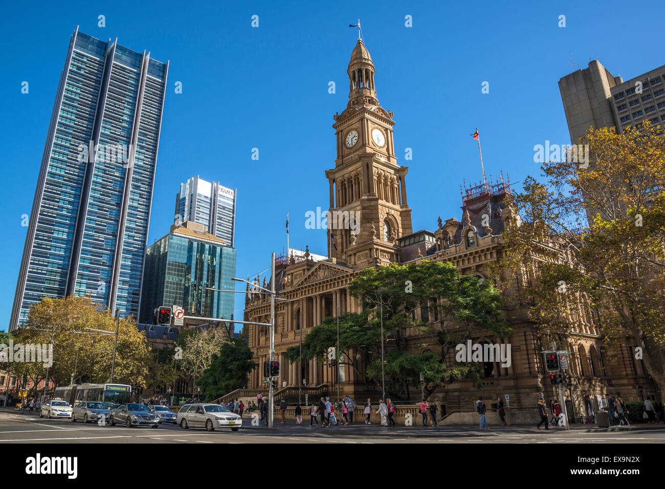 Town Hall, Sydney, Australia Stock Photo - Alamy