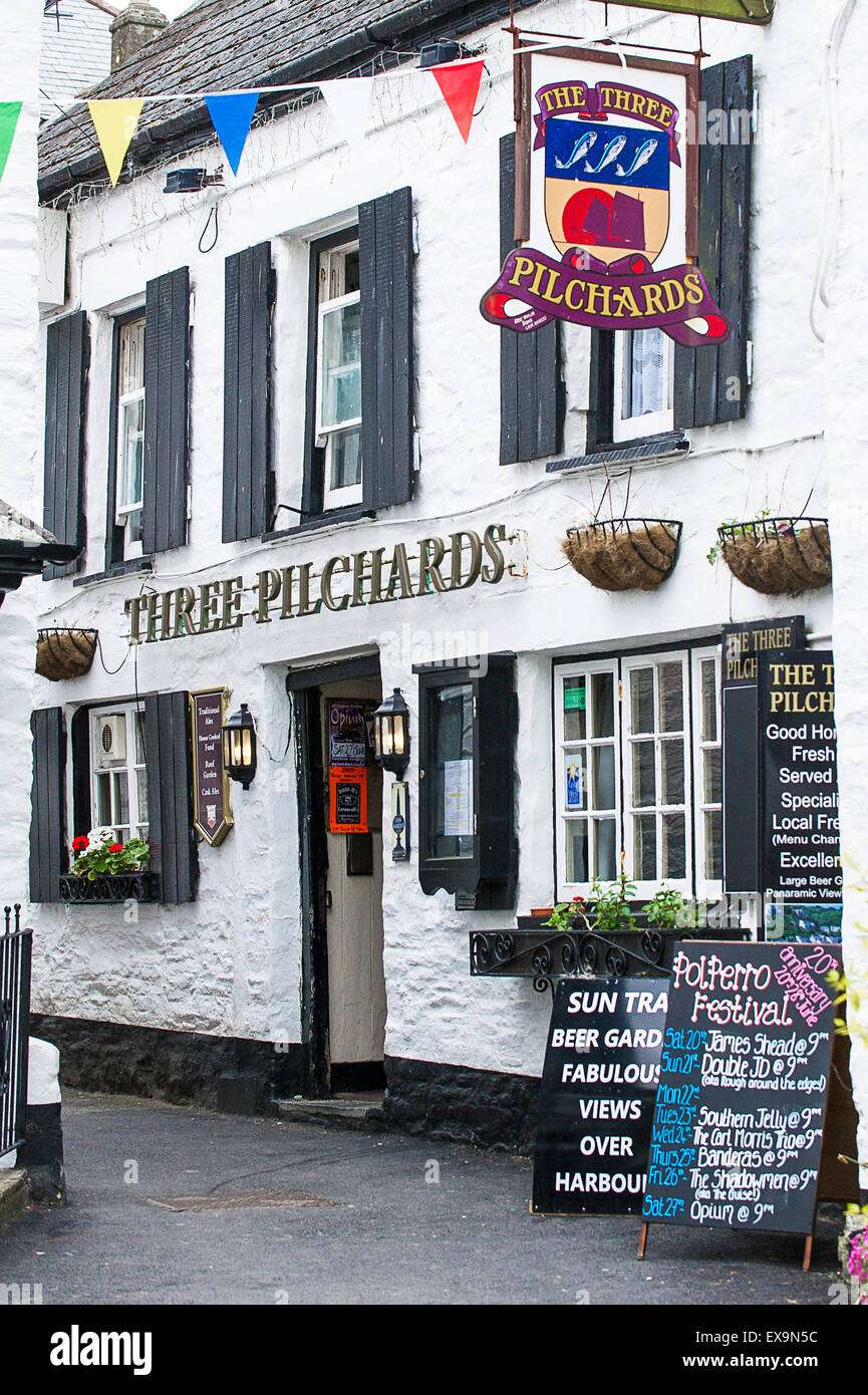 Three pilchards polperro hi-res stock photography and images - Alamy