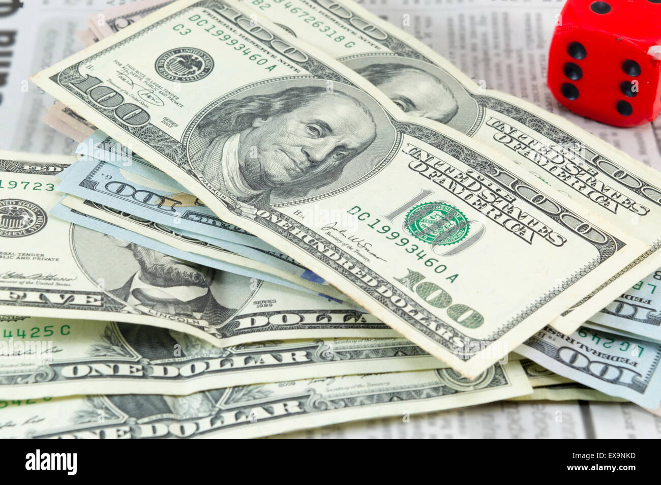 Big banknotes hi-res stock photography and images - Alamy