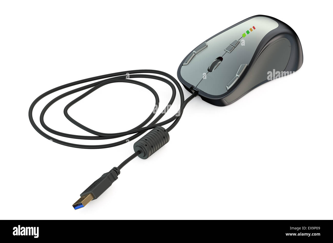 Computer Mouse isolated on white background Stock Photo - Alamy