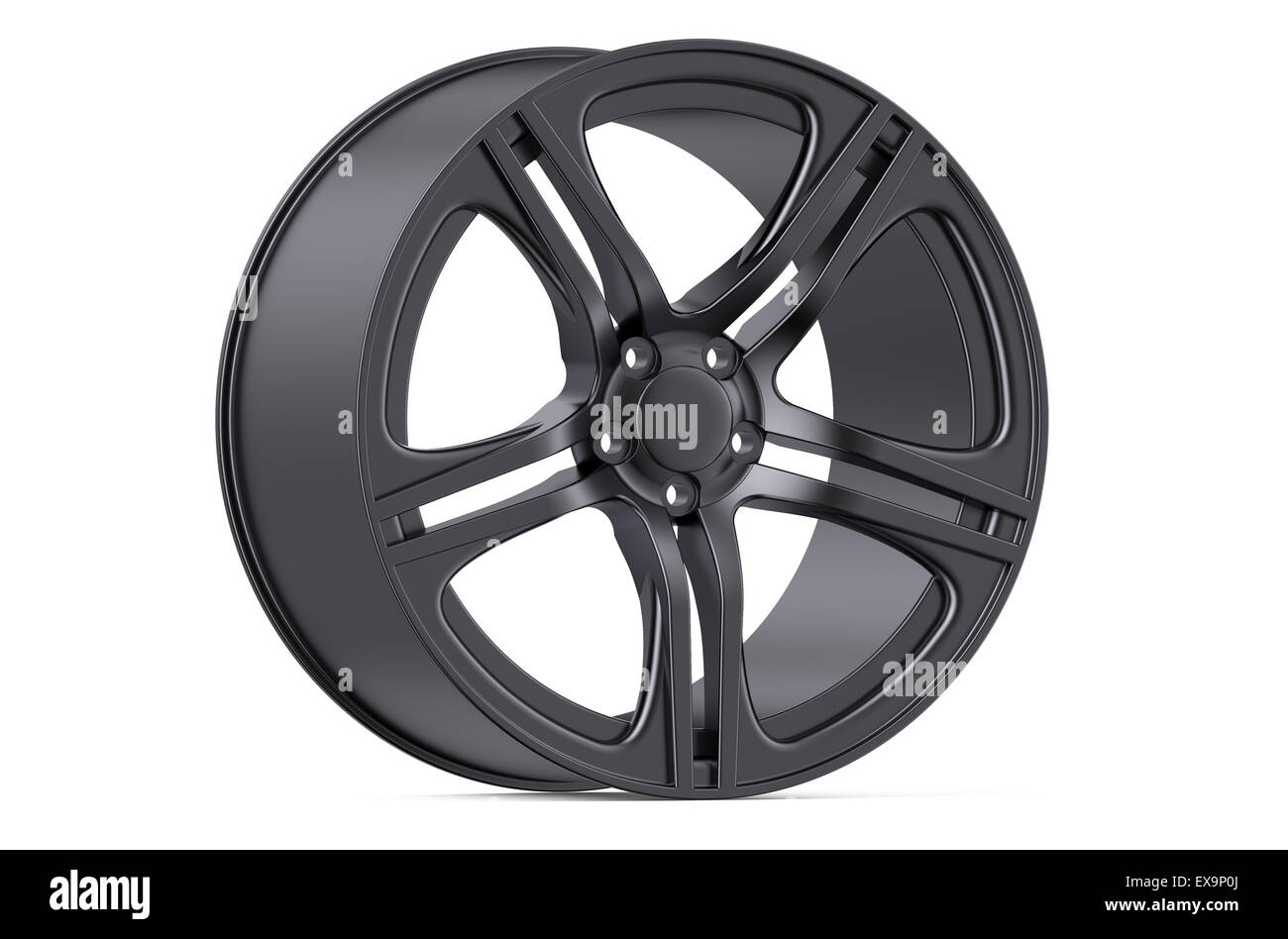 car rim isolated on white background Stock Photo - Alamy