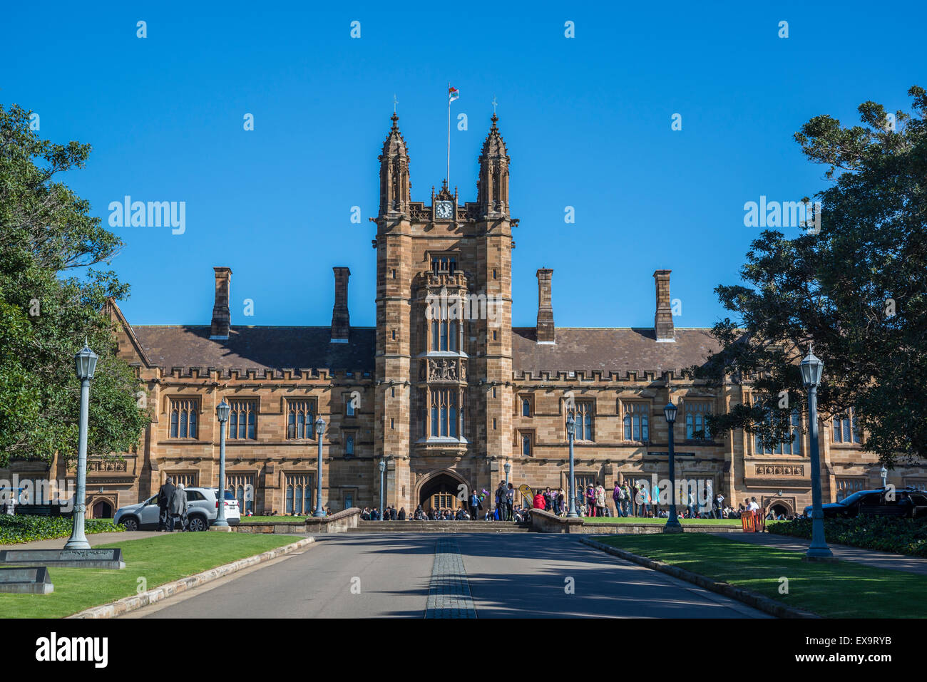 Sydney university quadrangle australia hi-res stock photography and ...