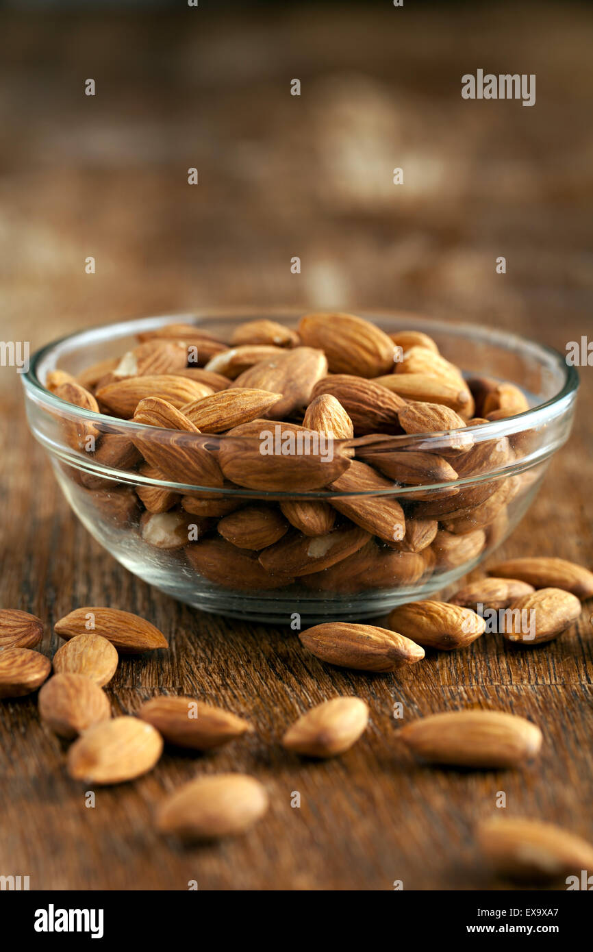 Almonds texture hi-res stock photography and images - Alamy