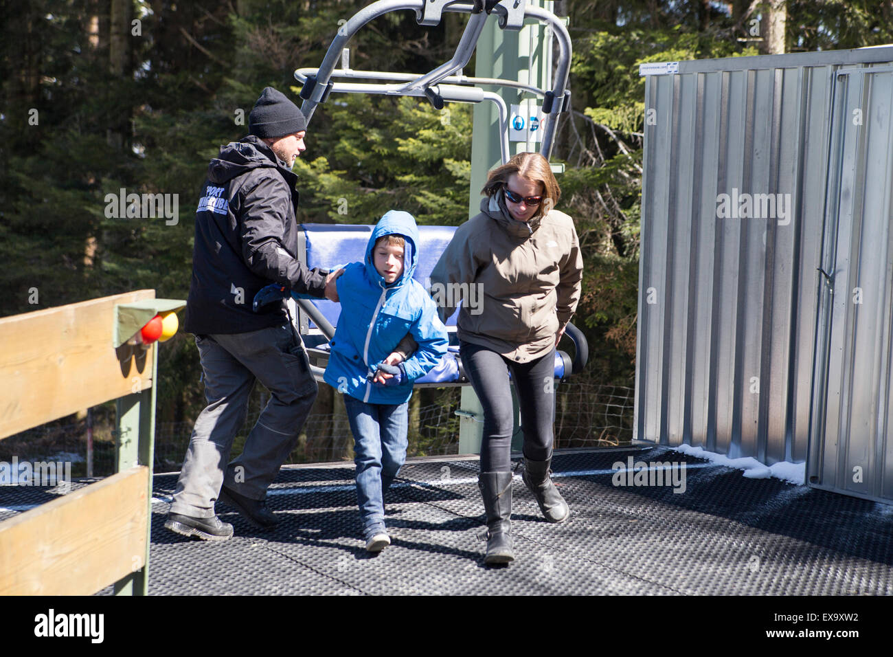 Child man lift hi-res stock photography and images - Alamy