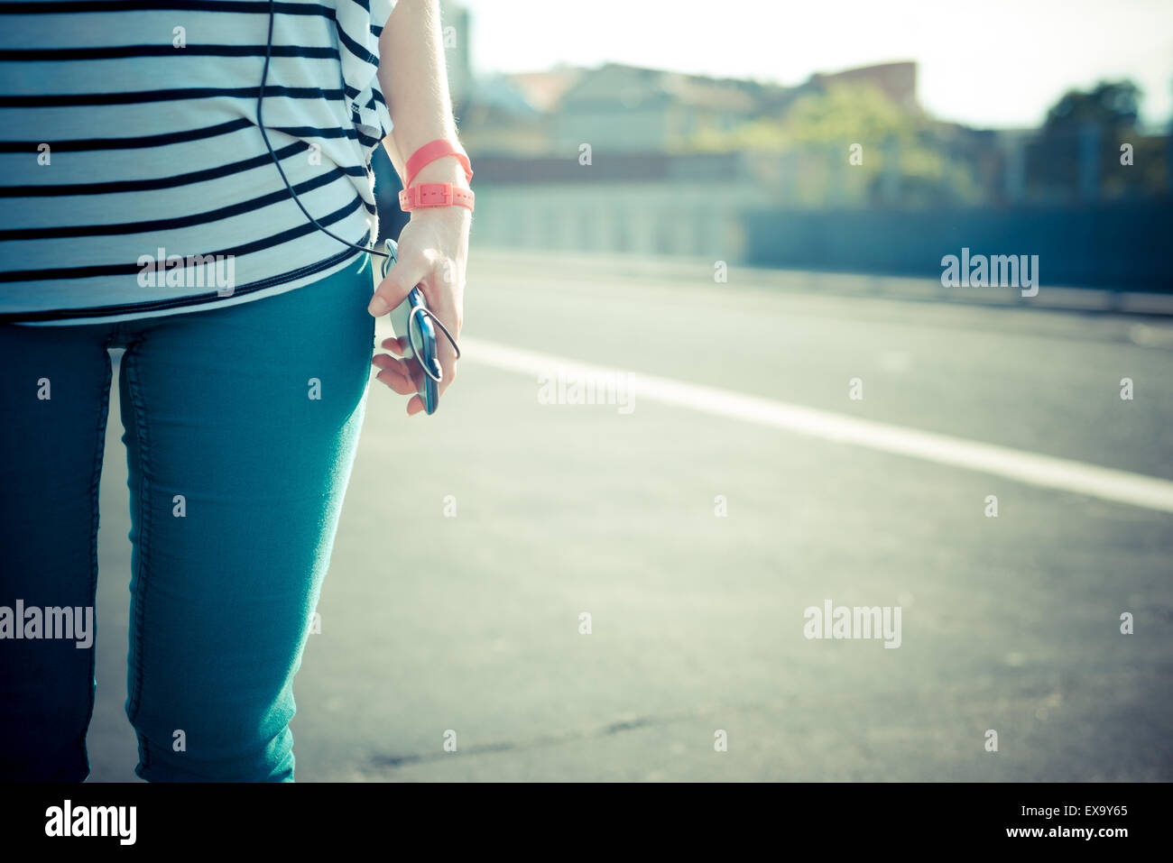 close up of legs hipster woman in the city Stock Photo - Alamy