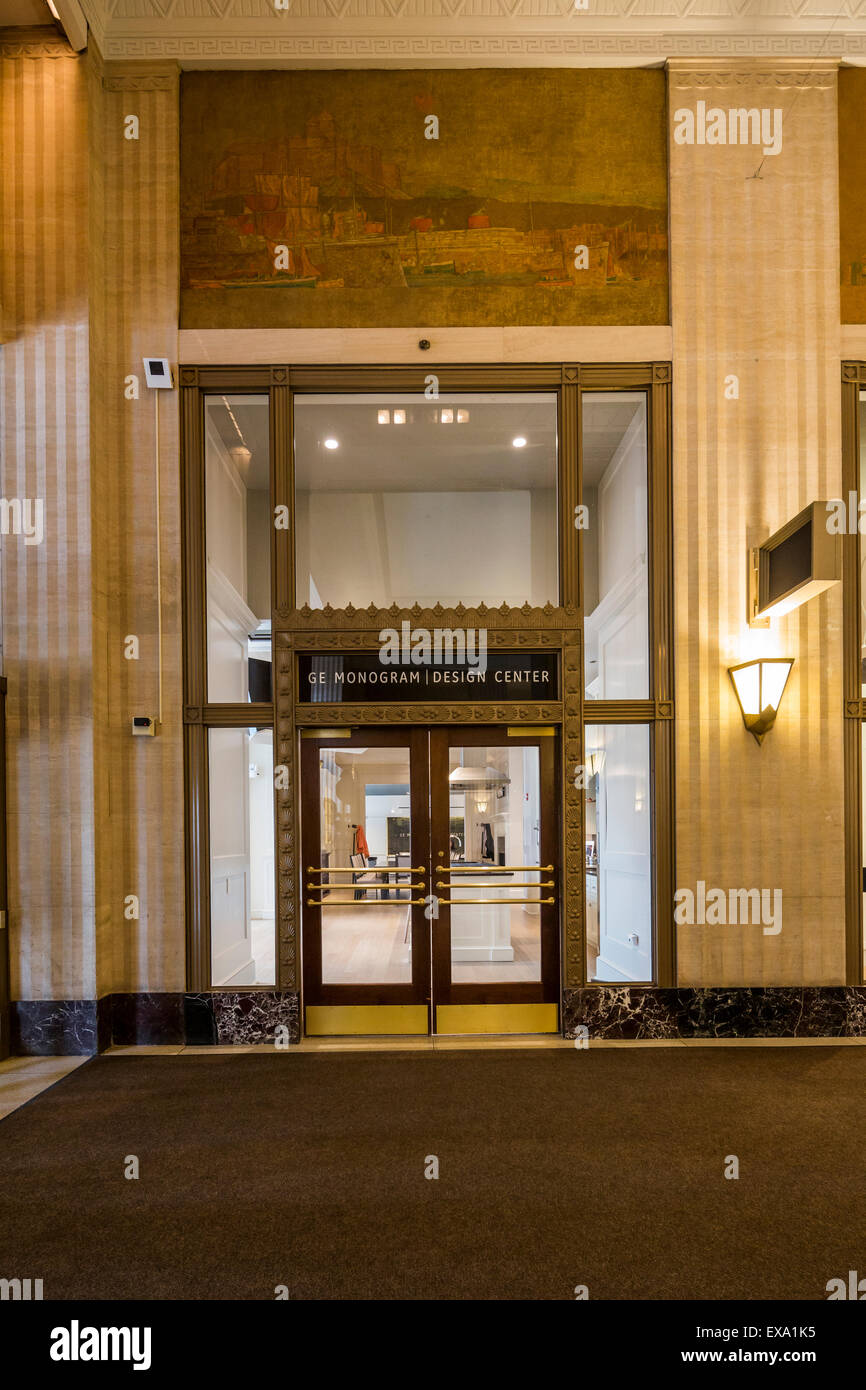 lobby of The Merchandise Mart, Chicago, Illinois, USA Stock Photo - Alamy