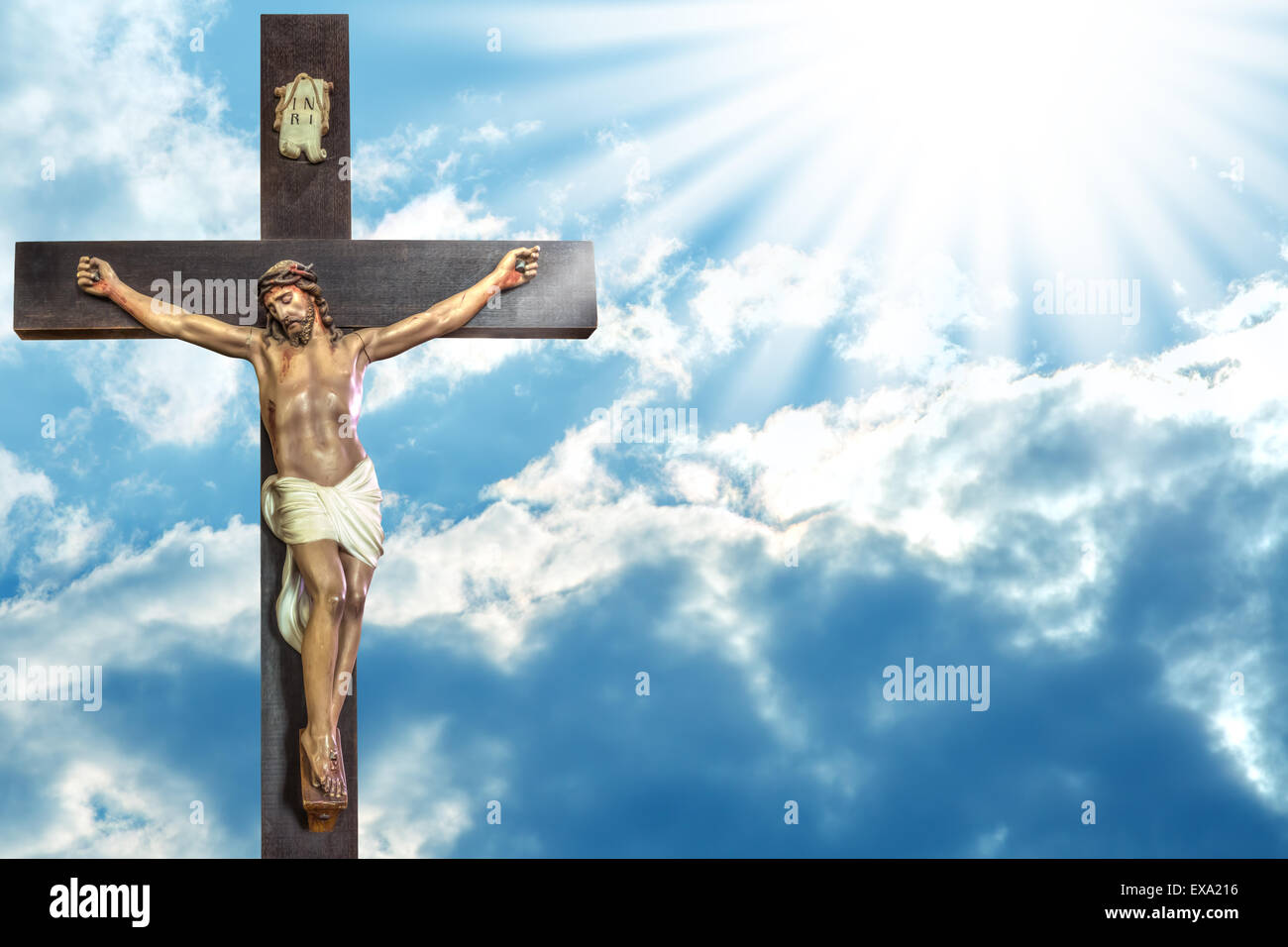 Jesus Christ Cross Stock Photo - Alamy