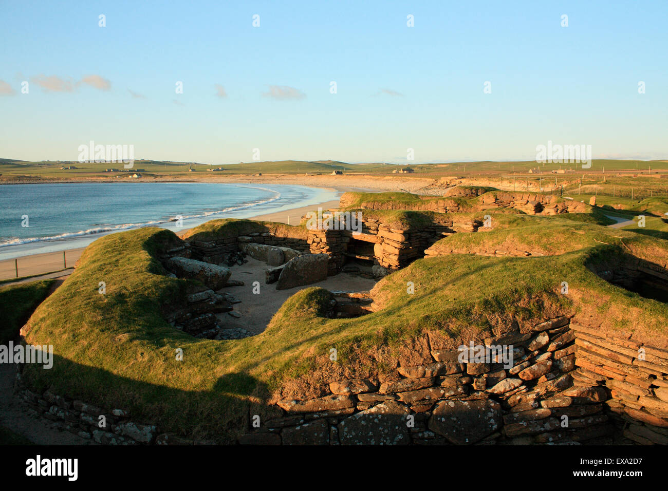 Skara brae stone age village hi-res stock photography and images - Alamy