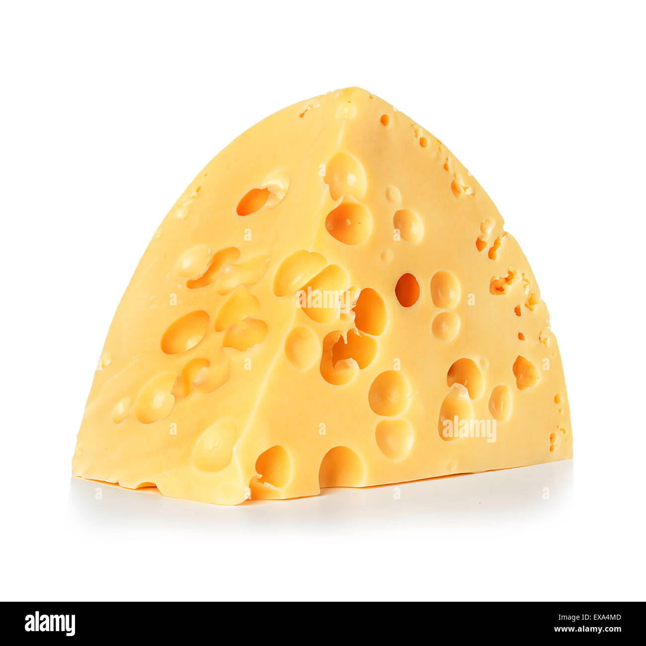 Cheese isolated on a white background Stock Photo - Alamy