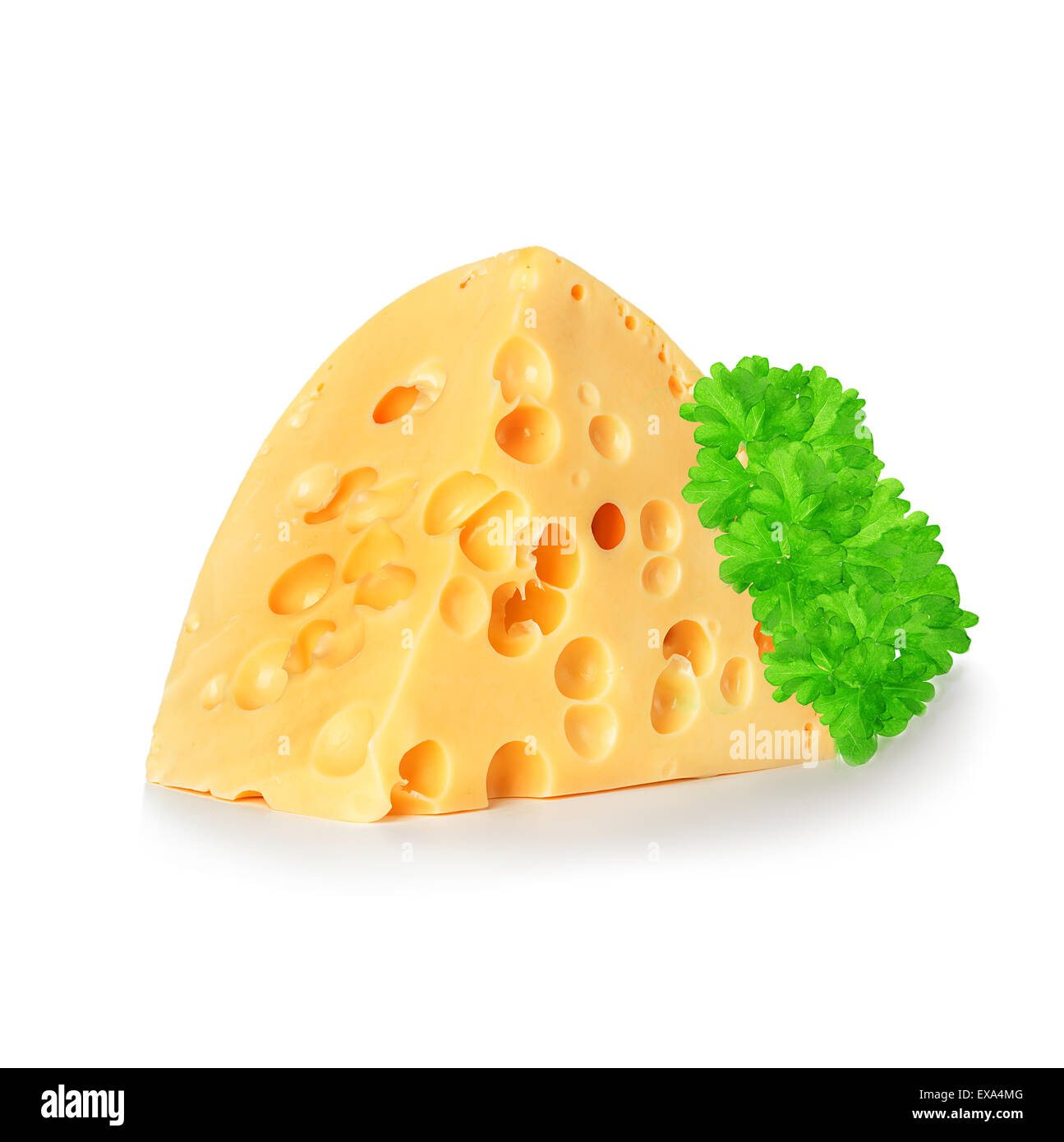 Cheese isolated on a white background Stock Photo - Alamy