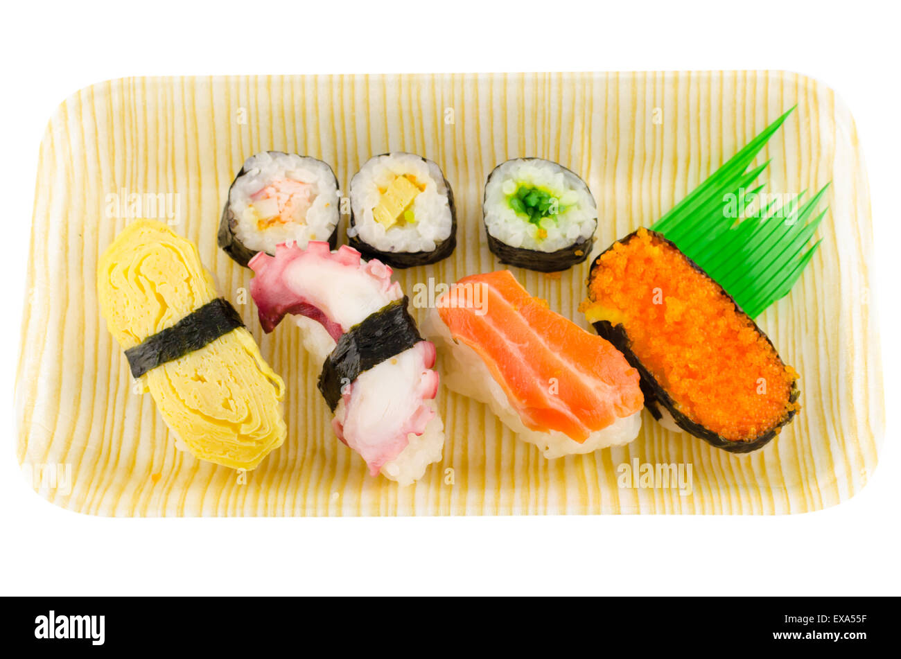 Sushi is a traditional Japanese food Stock Photo - Alamy