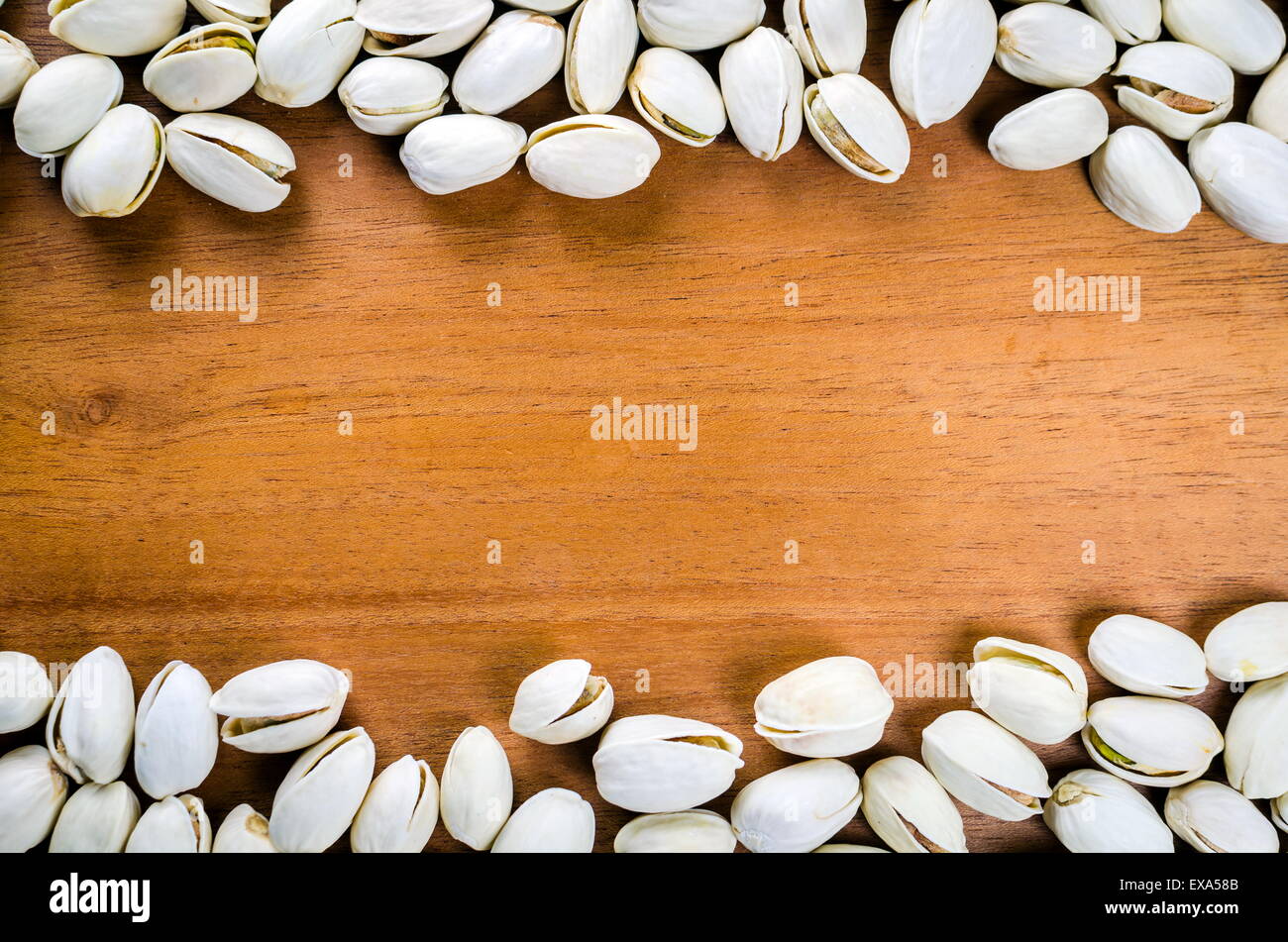 pistachio frame background Stock Photo - Alamy