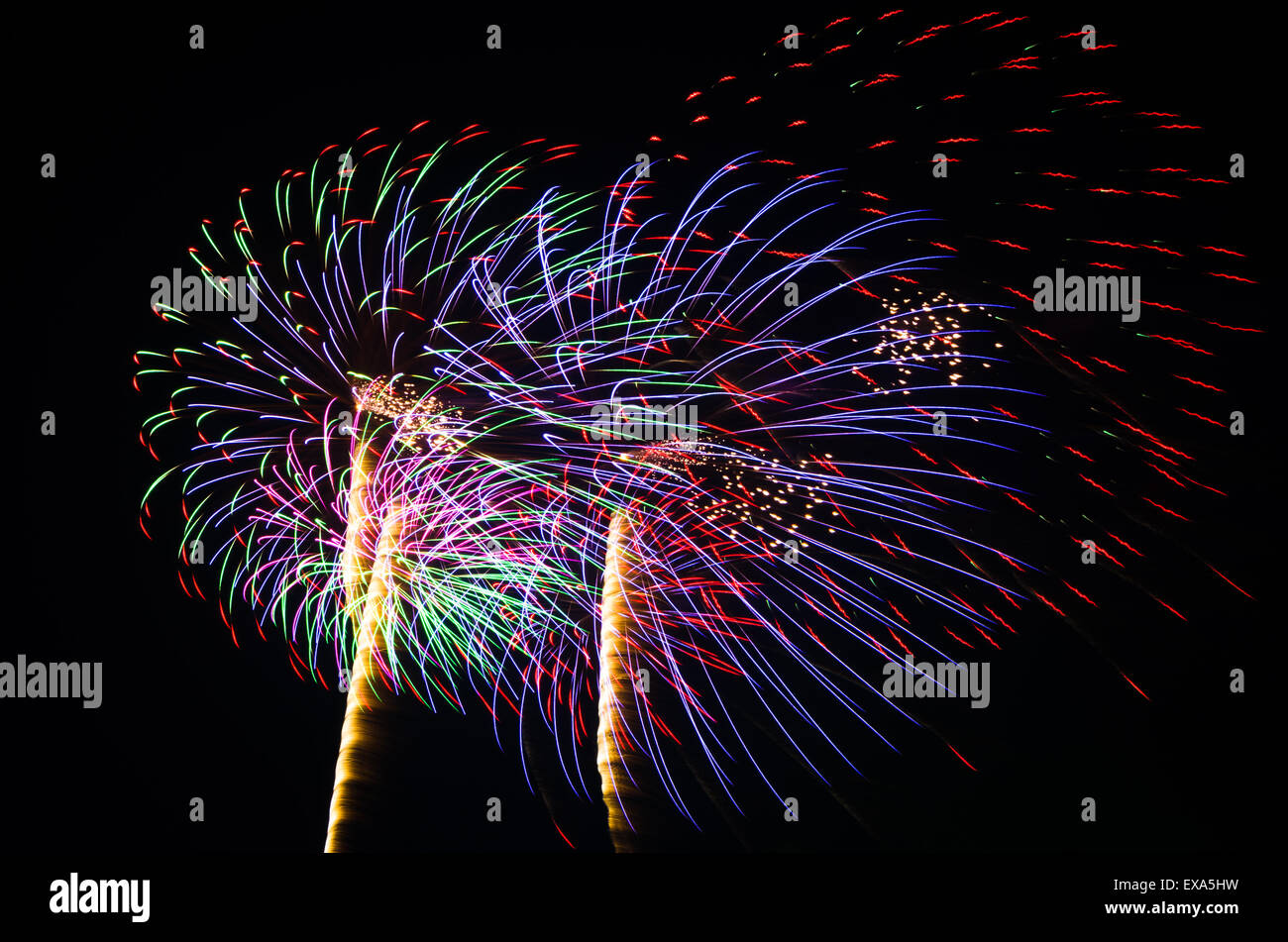 Fireworks assortment hi-res stock photography and images - Alamy