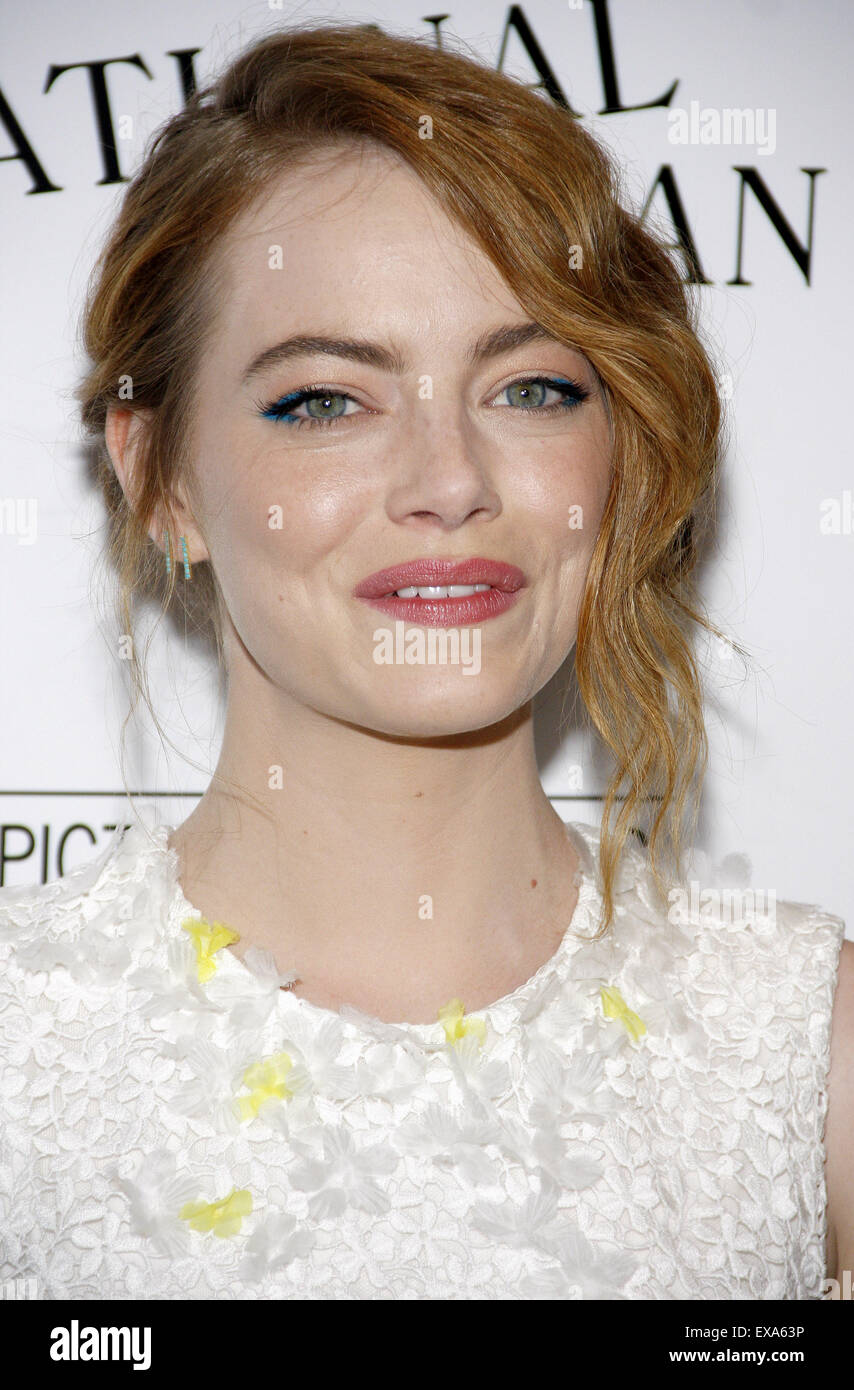 Emma Stone at the Los Angeles premiere of 'Irrational Man' held at the ...
