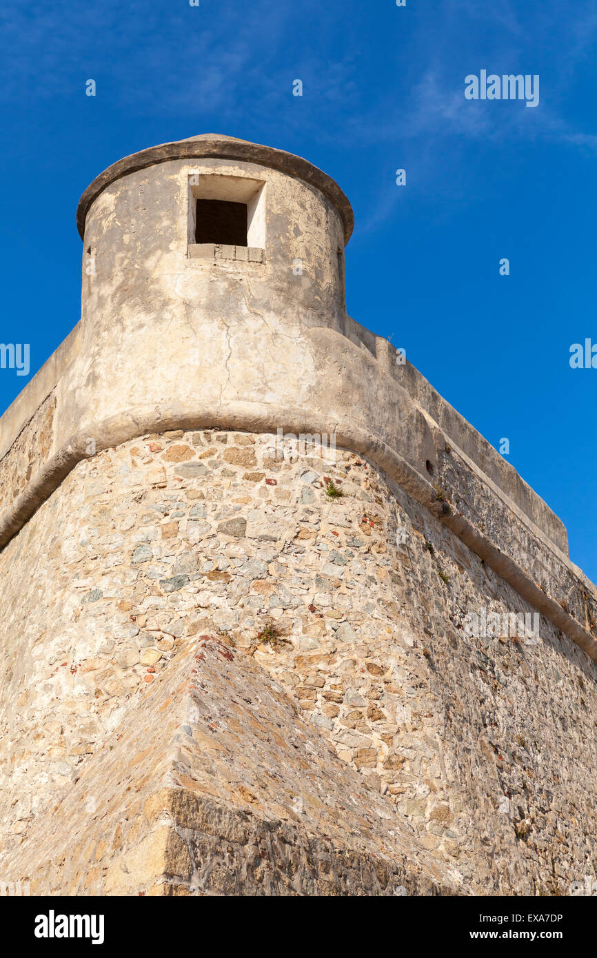 Ajaccio, La Citadelle. Old stone fortress fragment. Corsica, France ...