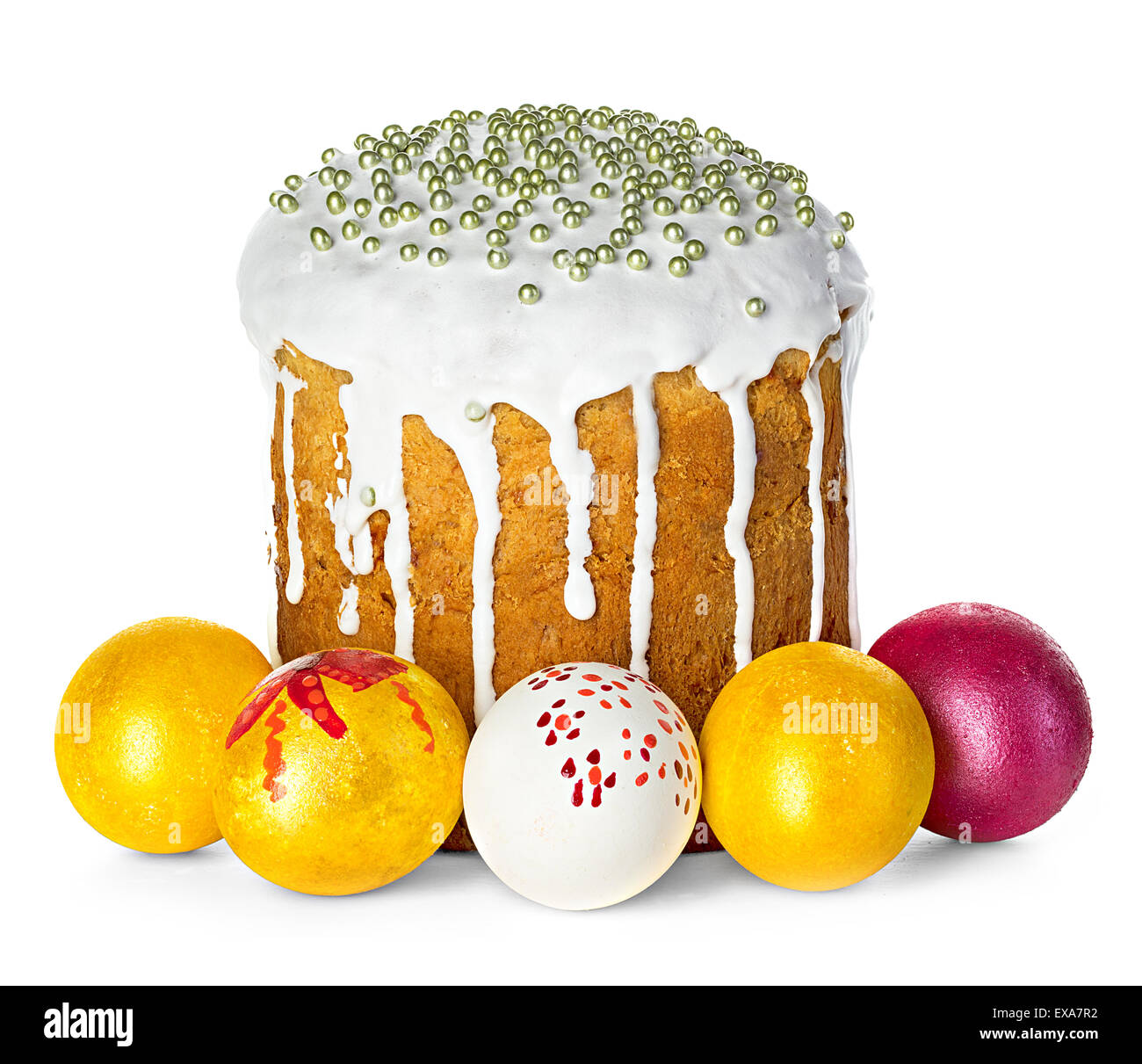 Beautiful easter cakes color hi-res stock photography and images - Alamy