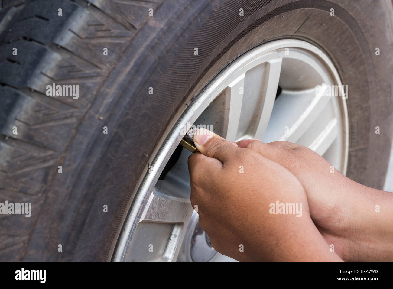 Tyre pump hi-res stock photography and images - Alamy