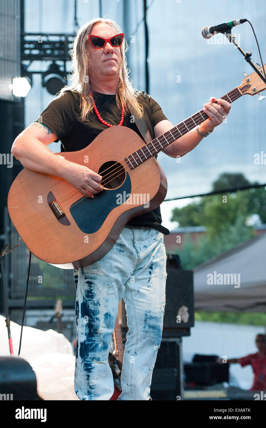 Jul 04, 2015 - Raleigh, North Carolina; USA - Bass Guitarist BRIAN ...