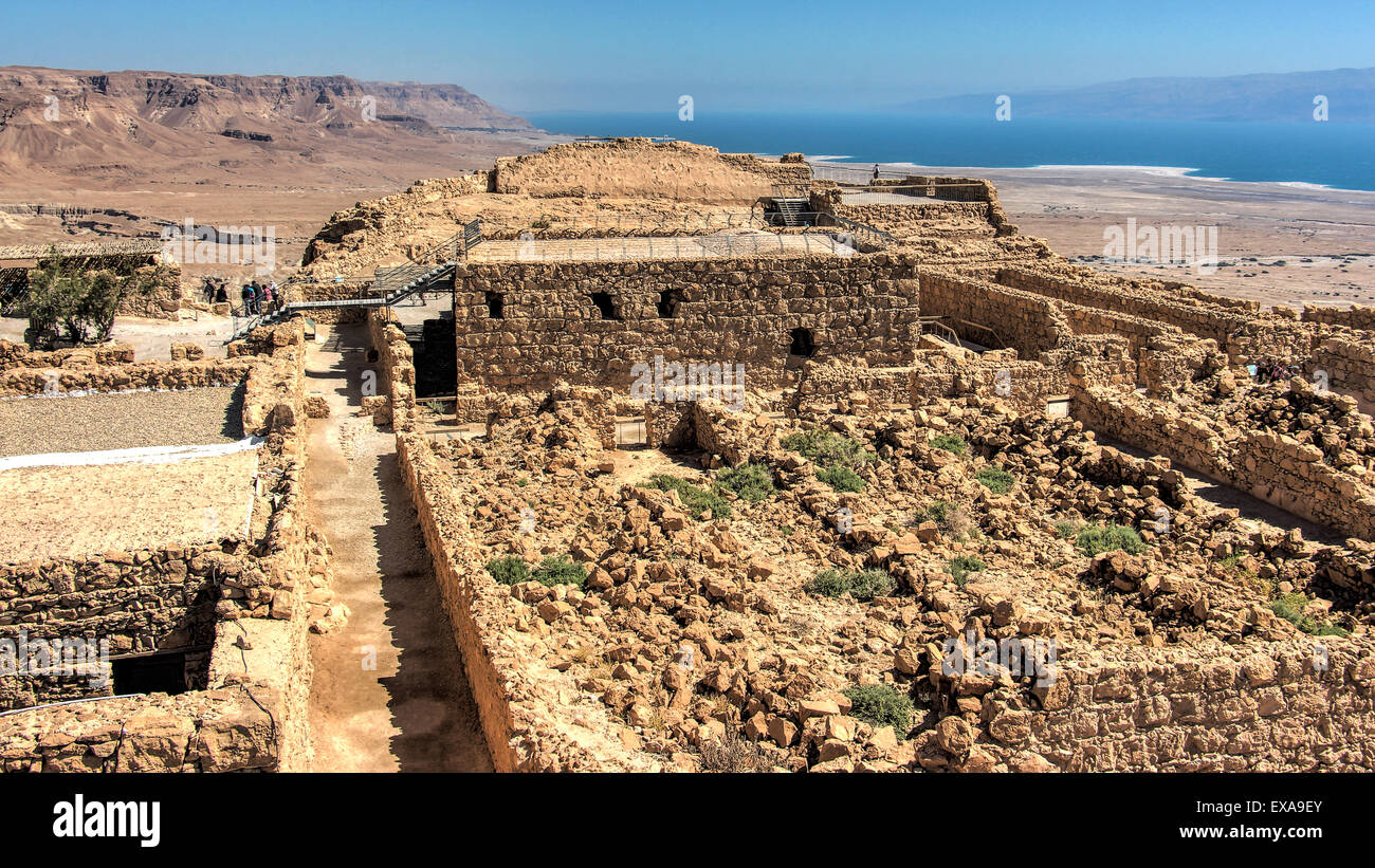 Masada fortress hi-res stock photography and images - Alamy