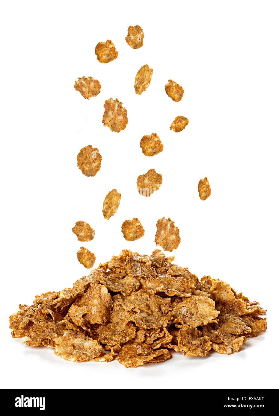 flakes isolated on the white background Stock Photo - Alamy