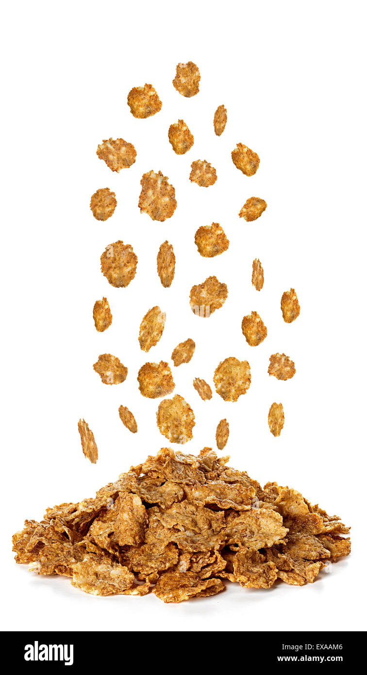 flakes isolated on the white background Stock Photo - Alamy