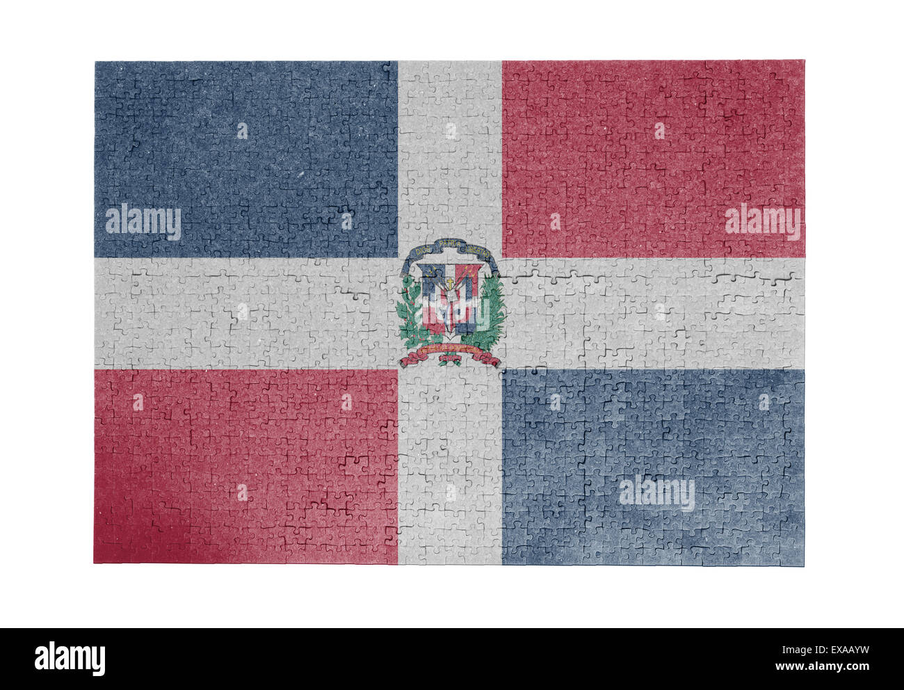 Dominican symbol flag hi-res stock photography and images - Alamy