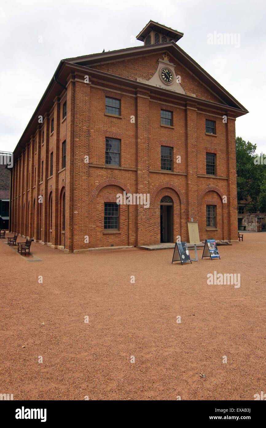 Hyde Park Barracks Sydney Australia Stock Photo - Alamy