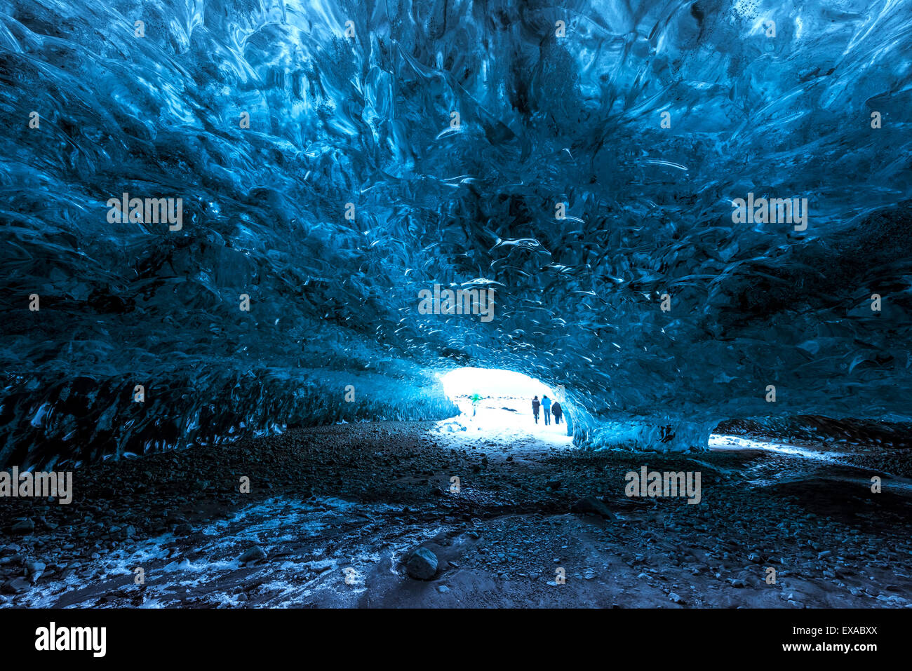 Vatnajokull ice cave iceland hi-res stock photography and images - Alamy