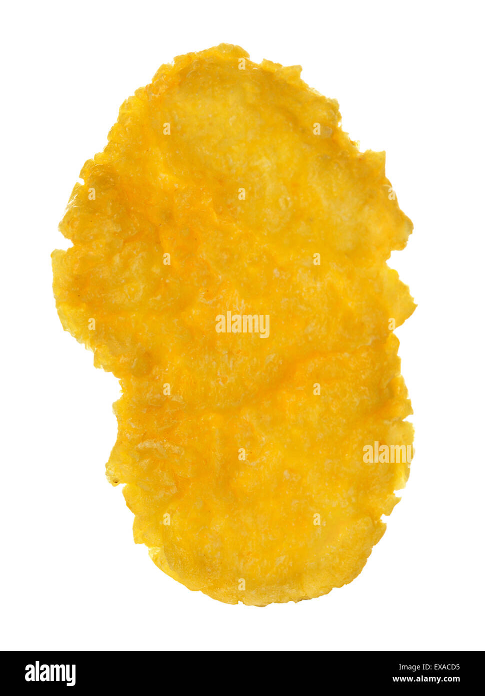 Corn flakes isolated on white background Stock Photo - Alamy