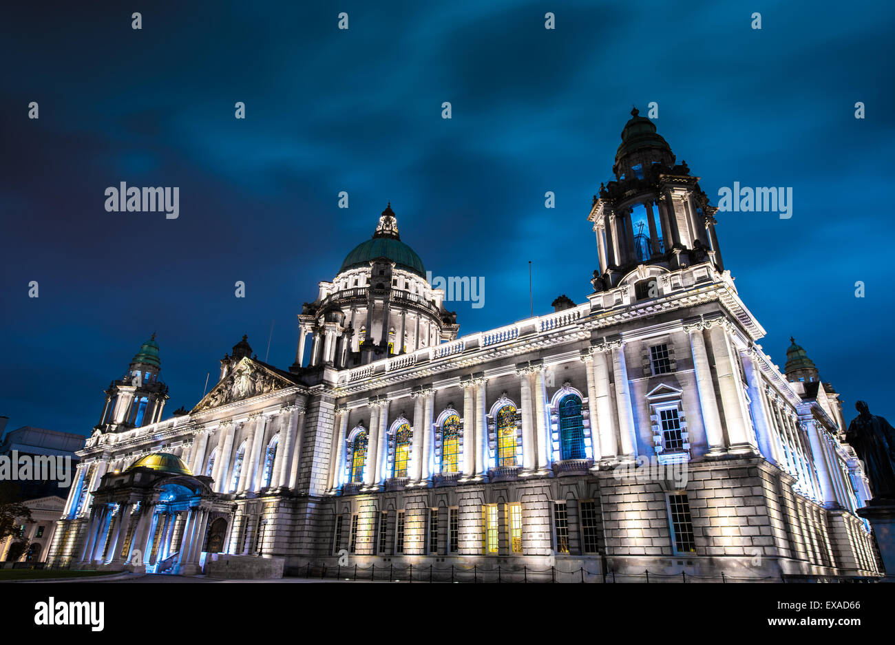 The city hall of Belfast North Ireland, Belfast city, Northern Ireland ...