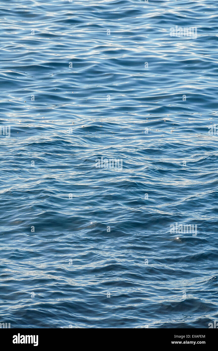 Blue Water Waves Texture Stock Photo - Alamy