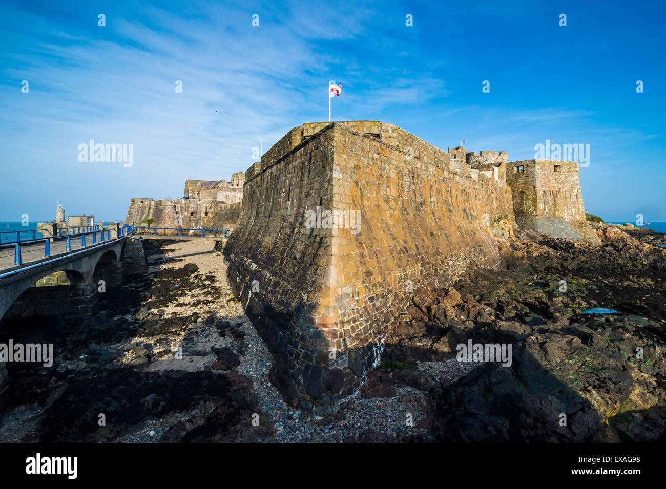 Guernsey castle cornet hi-res stock photography and images - Alamy