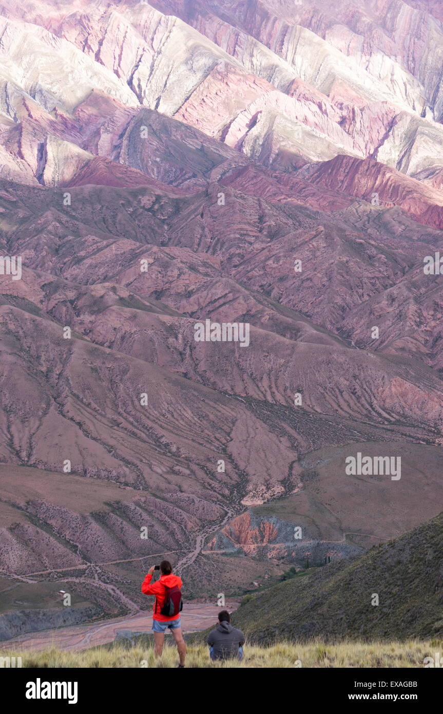 Multi coloured mountains hi-res stock photography and images - Alamy
