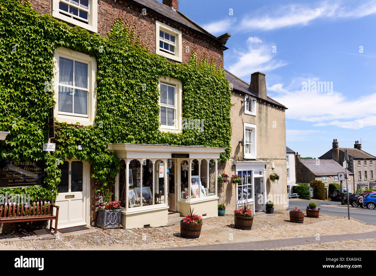 Middleham, Leyburn, North Yorkshire Stock Photo - Alamy