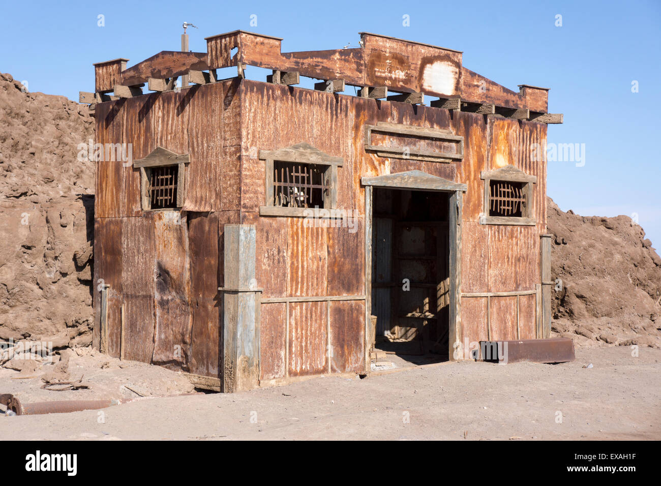 Humberstone saltpeter mine, UNESCO World Heritage Site, Chile, South ...