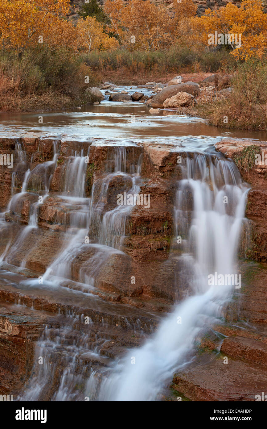 Secret Falls in the fall, Washington County, Utah, United States of ...
