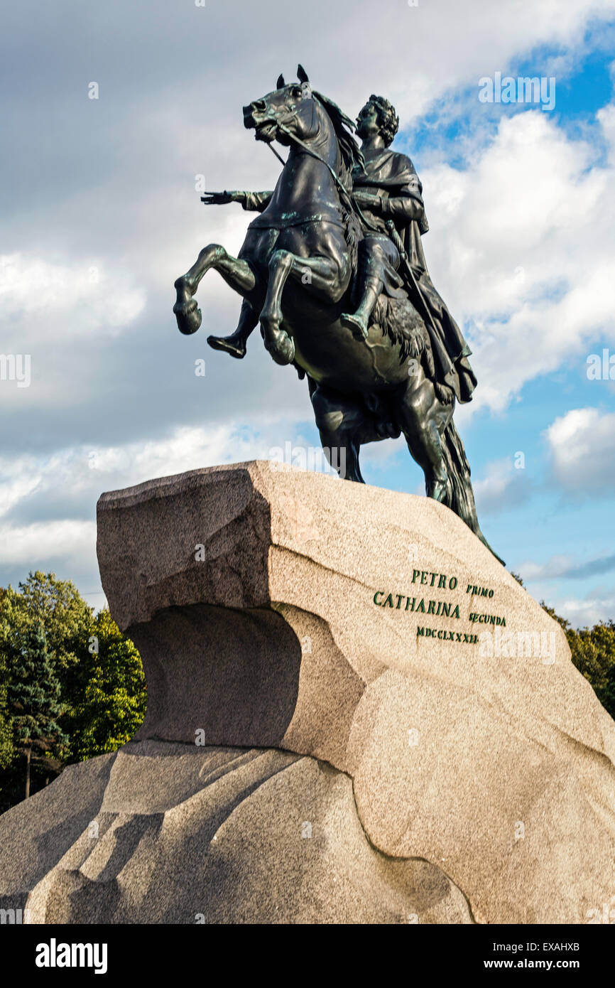 Statue of peter the great hi-res stock photography and images - Alamy
