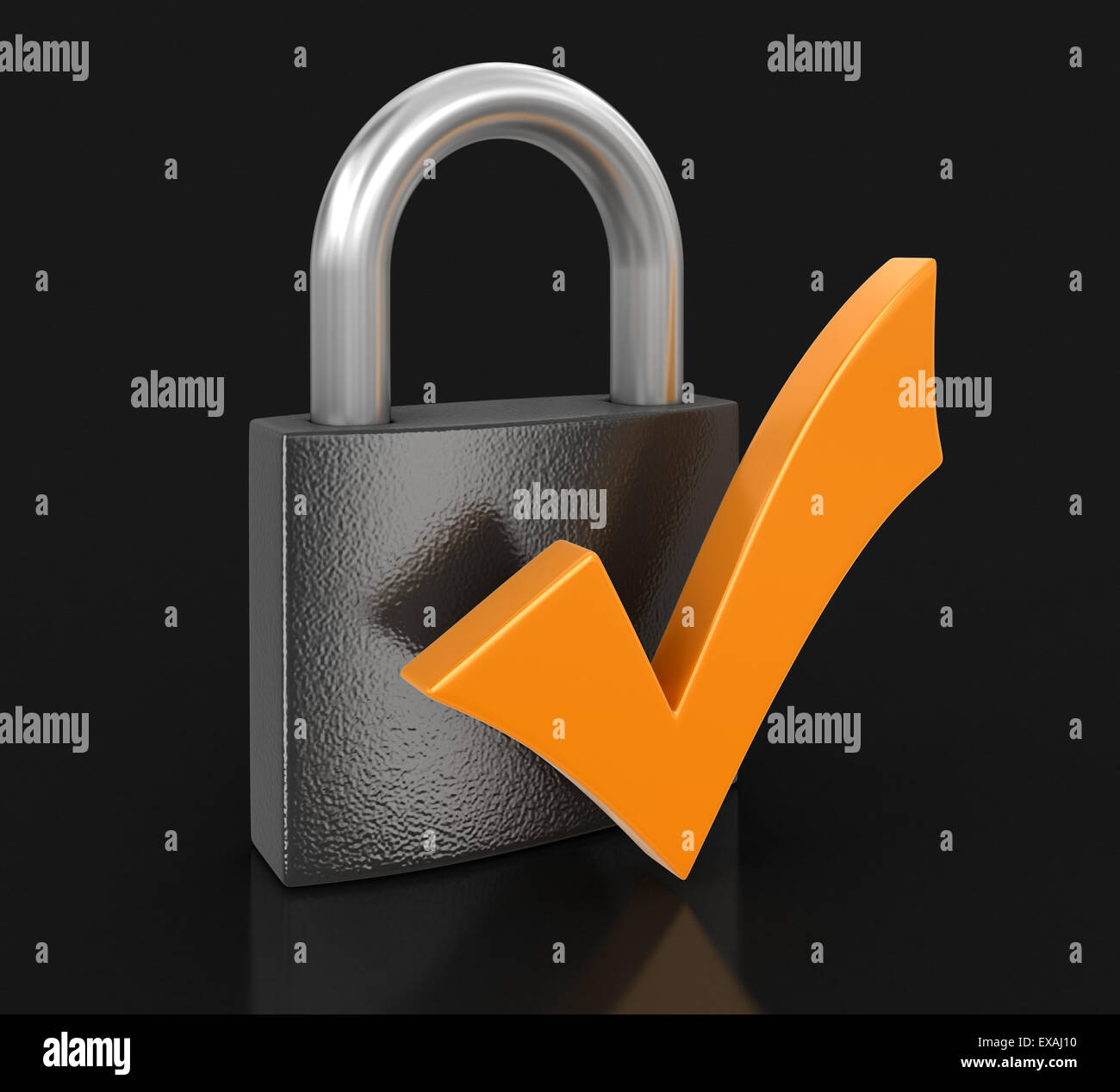 Lock and Check Mark (clipping path included Stock Photo - Alamy Lock and Check Mark (clipping path included Stock Photo - Alamy
