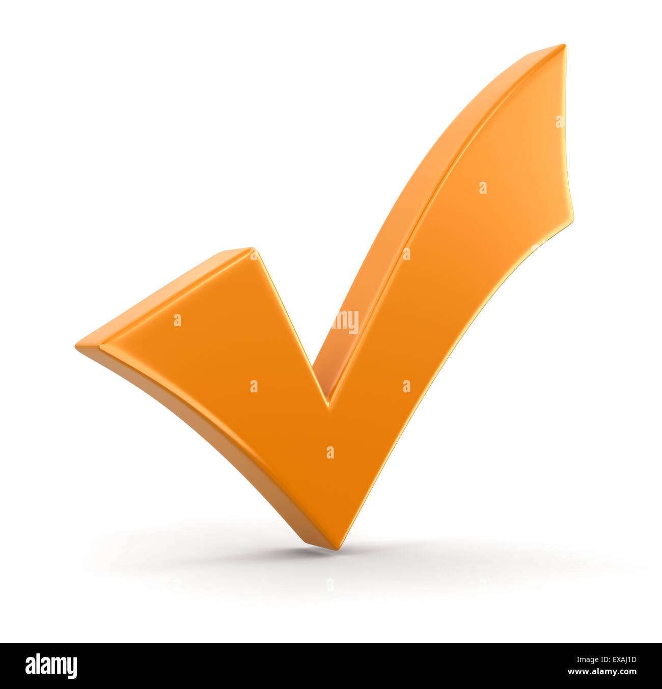 Check Mark (clipping path included Stock Photo - Alamy