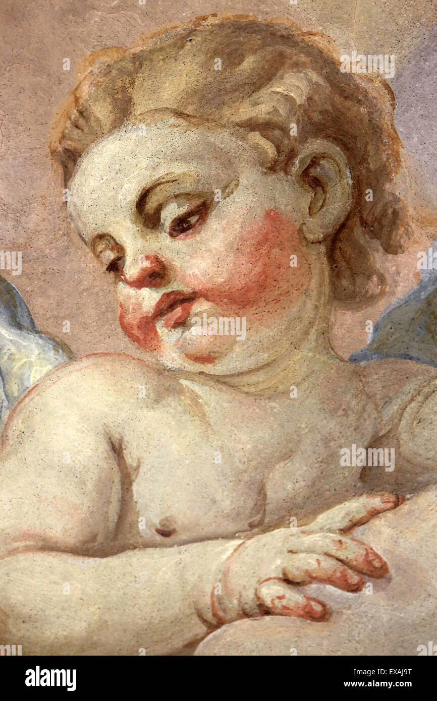 Fresco angel hi-res stock photography and images - Alamy
