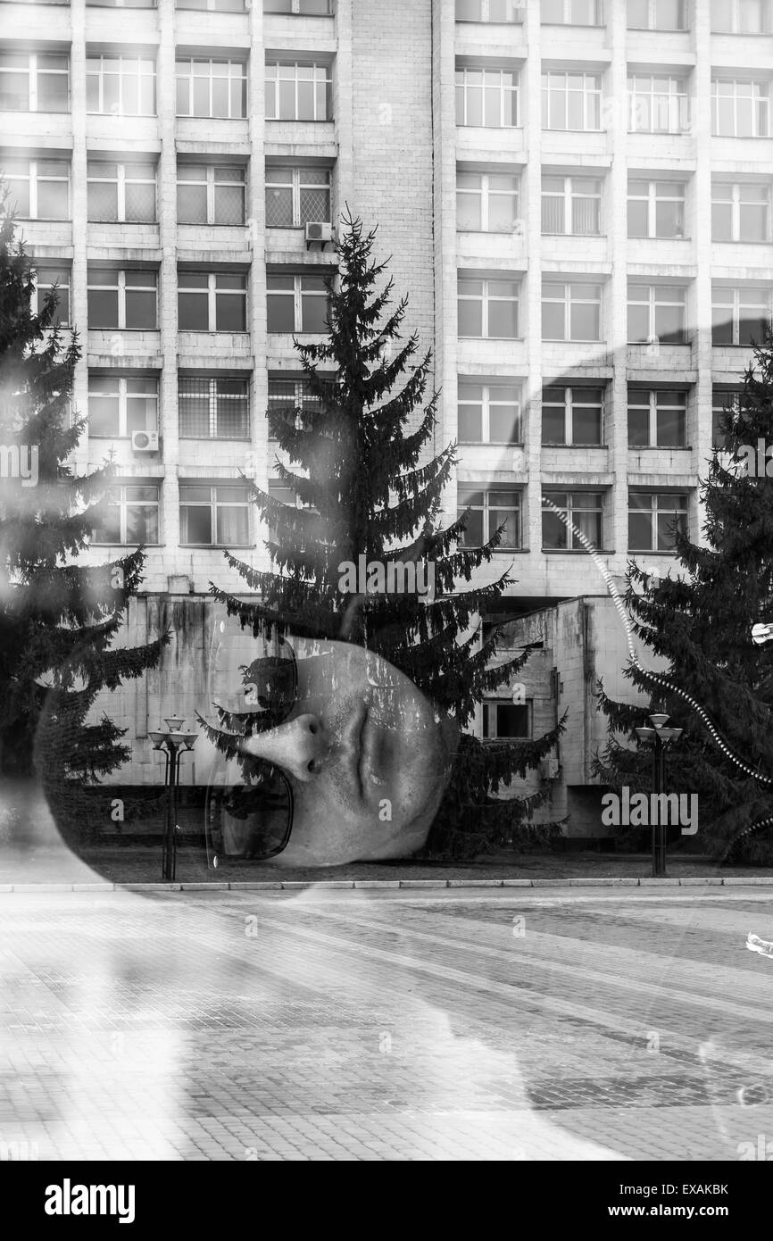 Abstract portrait man art Black and White Stock Photos & Images - Alamy