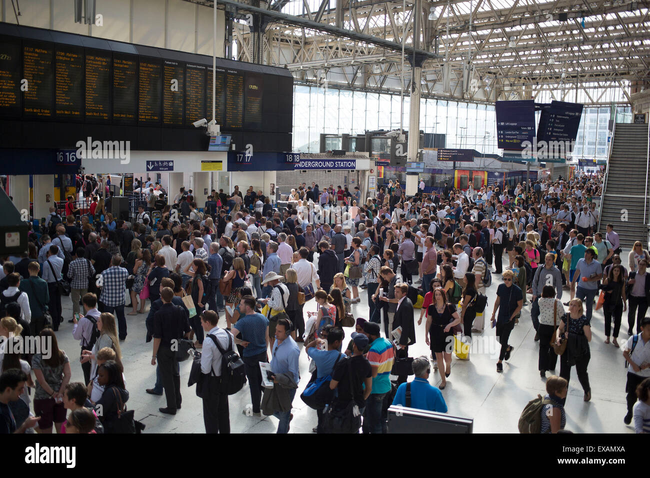London underground tube strike hi-res stock photography and images - Alamy
