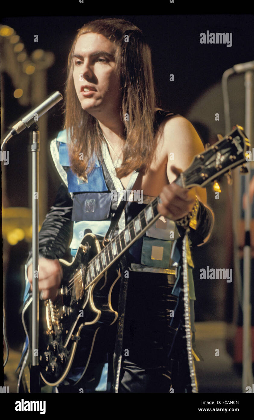 SLADE UK pop group with Dave Hill in 1974 Stock Photo - Alamy