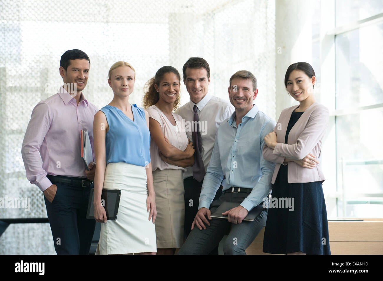 Business team, portrait Stock Photo - Alamy