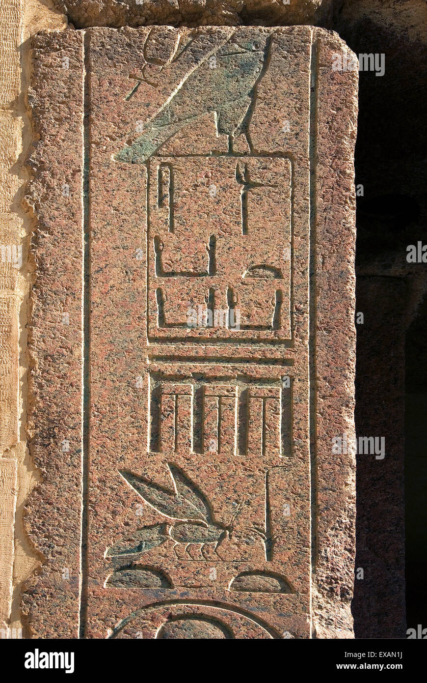 Hatshepsut temple punt relief hi-res stock photography and images - Alamy