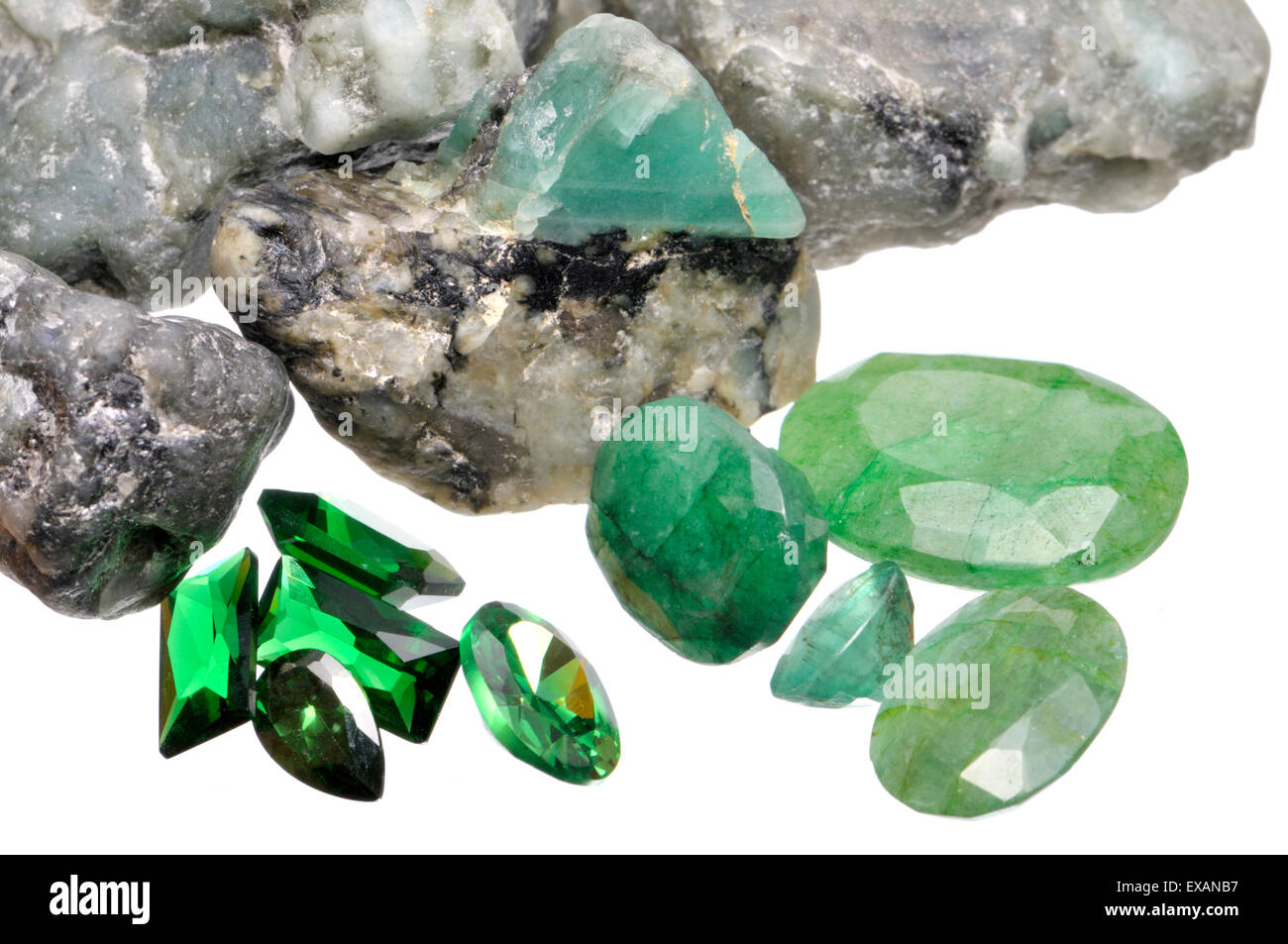 Rough emerald hi-res stock photography and images - Alamy