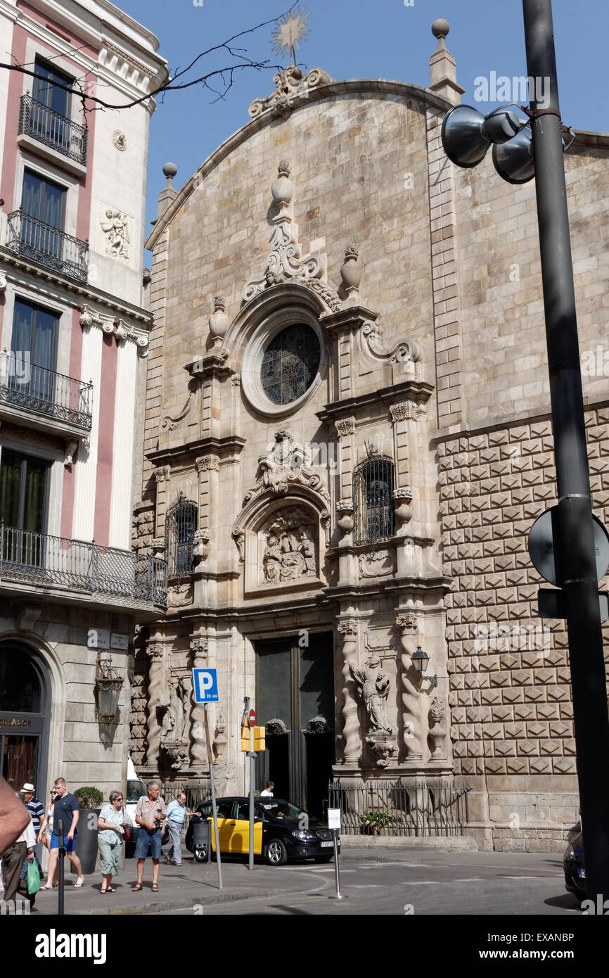 Street Scene Barcelona Stock Photo - Alamy