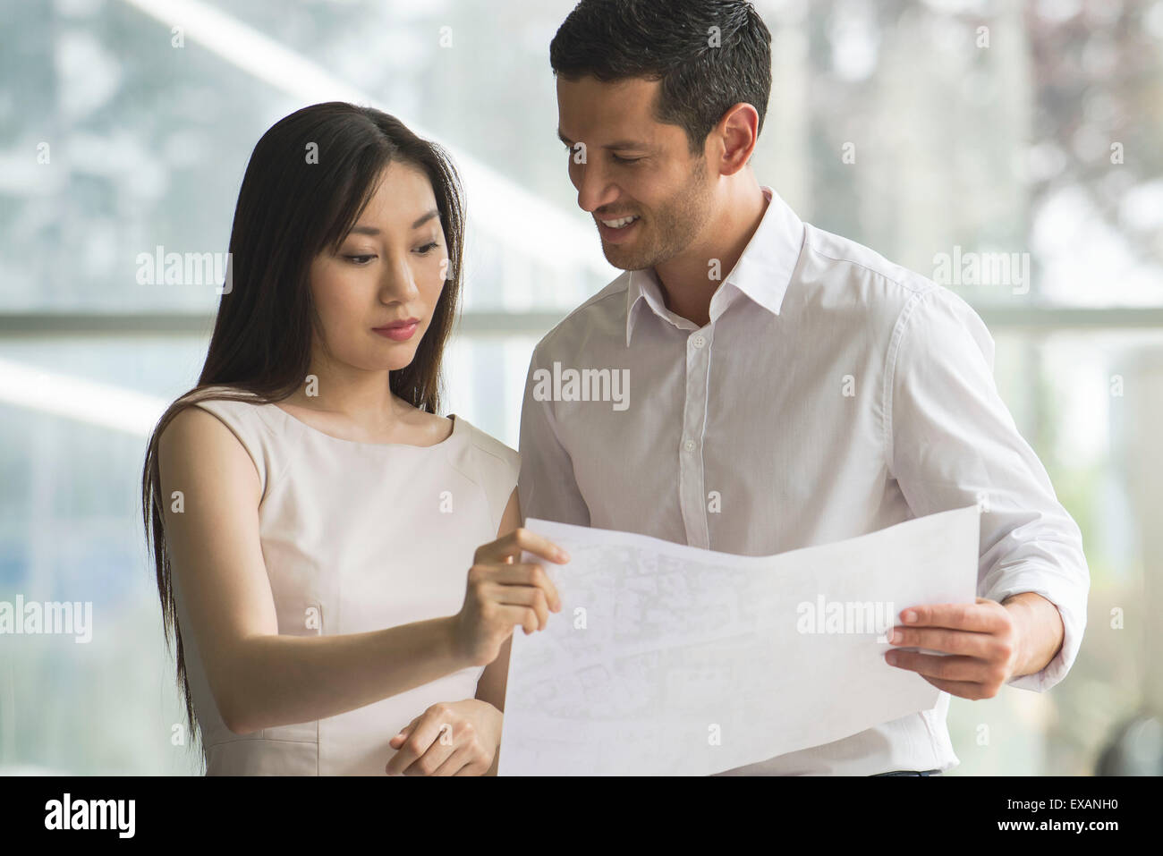 Side view two designers hi-res stock photography and images - Alamy